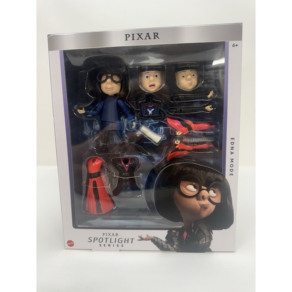 Mattel | Toys | Nib 222 Sdcc Exclusive Pixar Spotlight Series Edna Mode ...